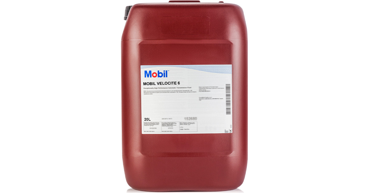 Mobil Velocite Oil No. Series